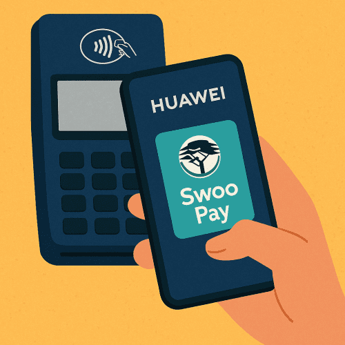 Huawei users can finally tap to pay — thanks to FNB and Swoo Pay - Reframed